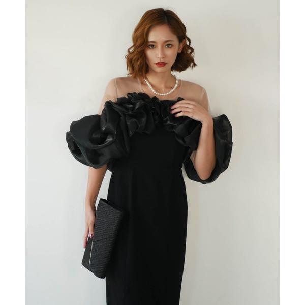 ZOZO問い合わせ番号:90157808ショップ:My shawty，マイシャウティーブランド:My shawty，マイシャウティー商品名:volume raffle dressカテゴリ:ワンピース/ドレス>ドレスブランド品番:a24...