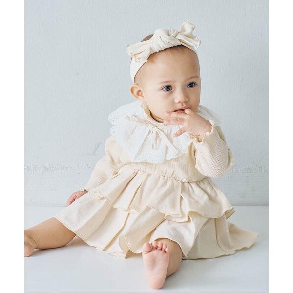 ※このアイテムは返品・交換対象外商品です。ZOZO問い合わせ番号:90158220ショップ:F.O.Online Store，エフオーオンラインストアブランド:p.premier，ピードットプルミエ商品名:おめかしフリルワンピースロンパス＆...