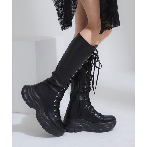 『タイムセール実施中』ZOZO問い合わせ番号:90159382ショップ:夢展望（YUMETENBO），ユメテンボウブランド:Diable baiser，ディアブルベーゼ，夢展望，ユメテンボウ商品名:厚底ロングスニーカーカテゴリ:シューズ&g...