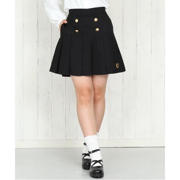 『タイムセール実施中』ZOZO問い合わせ番号:90159533ショップ:BABYDOLL，ベビードールブランド:PINKHUNT，ピンクハント商品名:PINKHUNT ボタンデザインプリーツ切替スカート 0119Kカテゴリ:スカート>...