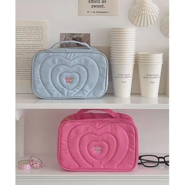 『タイムセール実施中』ZOZO問い合わせ番号:90160463ショップ:RiNc，リンクブランド:ammy.，エイミードット商品名:【 ammy. / エイミードット 】 キルティング ハート メイクポーチカテゴリ:財布/小物>ポーチ...