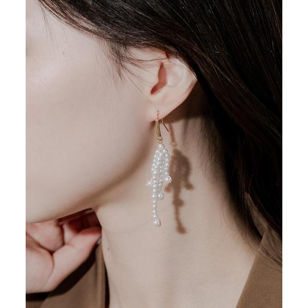 『セール実施中』※このアイテムは返品・交換対象外商品です。ZOZO問い合わせ番号:90161011ショップ:URBAN RESEARCH，アーバンリサーチブランド:SMELLY，スメリー商品名:パールメタルスウェイピアスカテゴリ:アクセサリ...