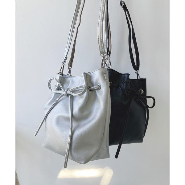 『タイムセール実施中』ZOZO問い合わせ番号:90193153ショップ:AS KNOW AS PLUS，アズノゥアズプラスブランド:AS KNOW AS plus，アズノゥアズプラス商品名:●フェイクレザー リボンショルダーバッグカテゴリ:...