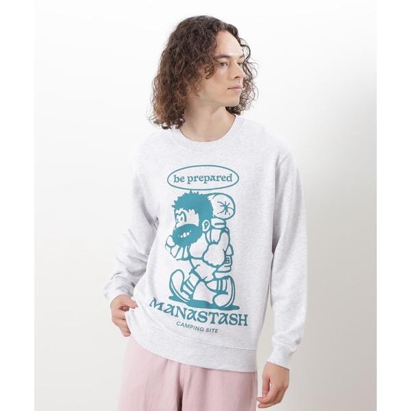 『セール実施中』ZOZO問い合わせ番号:90193701ショップ:MANASTASH，マナスタッシュブランド:MANASTASH，マナスタッシュ商品名:MANASTASH/マナスタッシュ/CREW SWEAT BE PREPAREDカテゴリ...