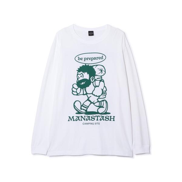 『セール実施中』ZOZO問い合わせ番号:90193734ショップ:MANASTASH，マナスタッシュブランド:MANASTASH，マナスタッシュ商品名:MANASTASH/マナスタッシュ/ L/S TEE BE PREPAREDカテゴリ:ト...