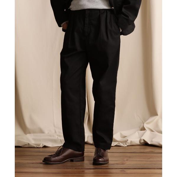 ZOZO問い合わせ番号:90193754ショップ:SCHOTT，ショットブランド:schott，ショット商品名:Schott/ショット/TC DOUBLE PLEATED WIDE PANTS/ティーシー 2タック ワイドパンツカテゴリ:パ...
