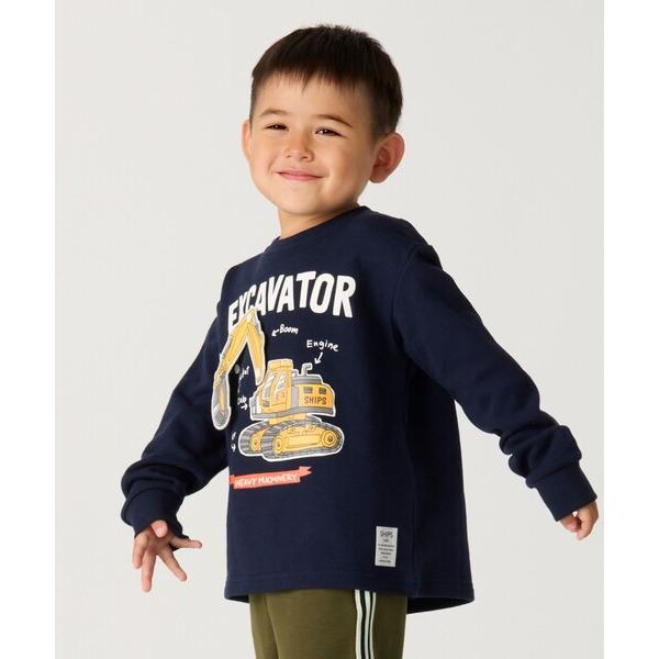 『セール実施中』ZOZO問い合わせ番号:90194460ショップ:SHIPS KIDS，シップス キッズブランド:SHIPS Colors，シップス カラーズ商品名:SHIPS Colors: 90cm〜140cm / 建設車両 (ショベル...