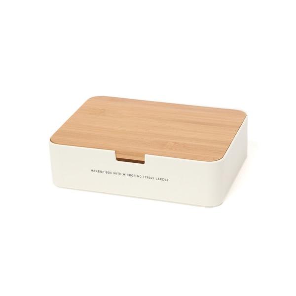 『タイムセール実施中』※このアイテムは返品・交換対象外商品です。ZOZO問い合わせ番号:90226337ショップ:LAKOLE，ラコレブランド:LAKOLE，ラコレ商品名:ミラー付きメイクアップBOX / 242577カテゴリ:ビューティー...