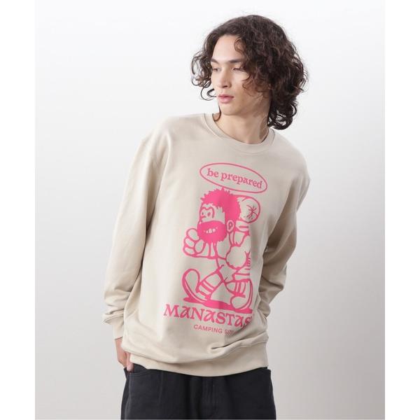 『タイムセール実施中』ZOZO問い合わせ番号:90226675ショップ:BEAVER，ビーバーブランド:MANASTASH，マナスタッシュ，BEAVER，ビーバー商品名:MANASTASH/マナスタッシュ  CREW SWEAT BE PR...