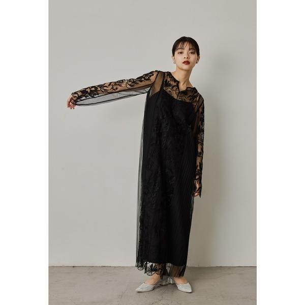 ZOZO問い合わせ番号:90288000ショップ:bflat，ビーフラットブランド:niana，ニアナ，LE'RURE，リルアー商品名:エスニックサイドプリーツドレス Aライン マタニティ 妊婦 結婚式 同窓会 二次会 成人式 パーティード...