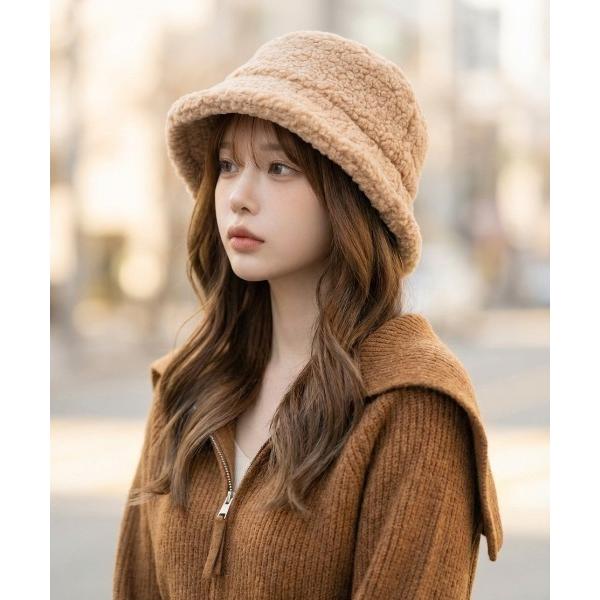 『タイムセール実施中』ZOZO問い合わせ番号:90288797ショップ:DURAS，デュラスブランド:L LABEL，エルラベル商品名:ボアバケットハットカテゴリ:帽子>ハットブランド品番:LL23A-A004素材:ポリエステル原産国...