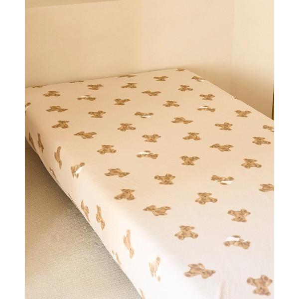 ZOZO問い合わせ番号:90319951ショップ:gelato pique，ジェラート　ピケブランド:gelato pique Sleep，ジェラートピケスリープ商品名:【Sleep】ベア柄BOXシーツ（セミダブル）カテゴリ:インテリア&g...