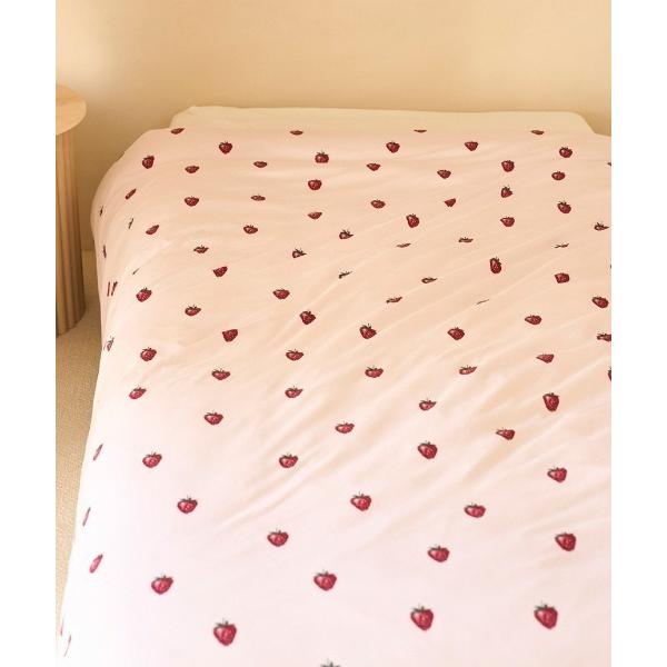 ZOZO問い合わせ番号:90319954ショップ:gelato pique，ジェラート　ピケブランド:gelato pique Sleep，ジェラートピケスリープ商品名:【Sleep】ストロベリー柄掛けカバー（セミダブル）カテゴリ:インテリ...