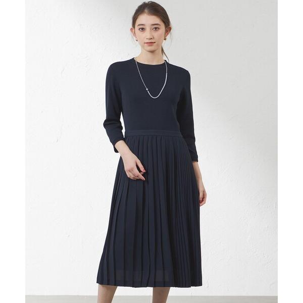 『タイムセール実施中』ZOZO問い合わせ番号:90320676ショップ:AMACA，アマカブランド:AMACA，アマカ商品名:布帛コンビニットワンピワンピースカテゴリ:ワンピース/ドレス>ワンピースブランド品番:V5J42408__素...