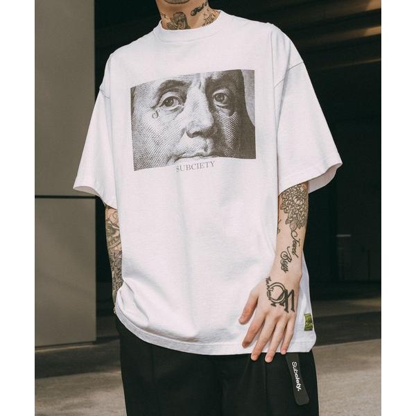 『タイムセール実施中』ZOZO問い合わせ番号:90322107ショップ:Subciety，サブサエティブランド:Subciety，サブサエティ商品名:Big B teeカテゴリ:トップス>Tシャツ/カットソーブランド品番:150-40...