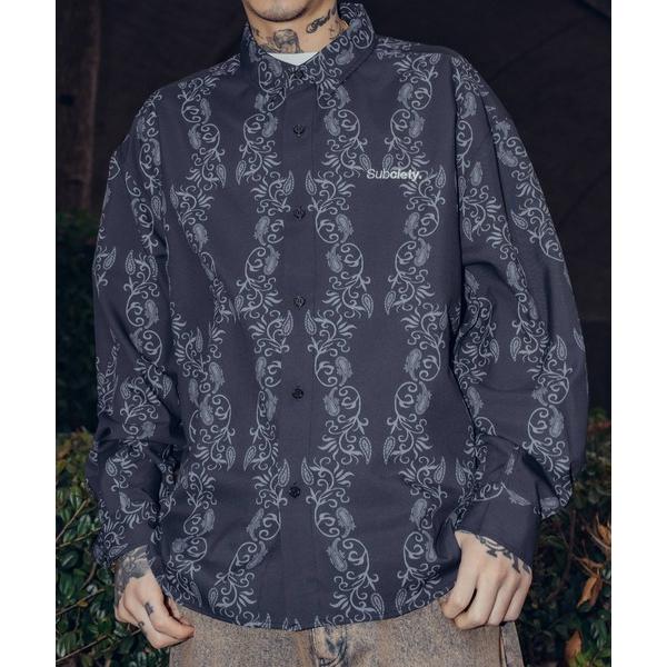 『セール実施中』ZOZO問い合わせ番号:90322110ショップ:Subciety，サブサエティブランド:Subciety，サブサエティ商品名:Patterned L/S shirtカテゴリ:トップス>シャツ/ブラウスブランド品番:1...