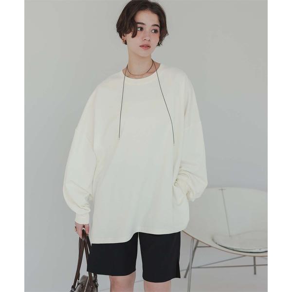 『タイムセール実施中』ZOZO問い合わせ番号:90322383ショップ:titivate，ティティベイトブランド:titivate，ティティベイト商品名:ルーズシルエットカットソープルオーバーカテゴリ:トップス>Tシャツ/カットソーブ...