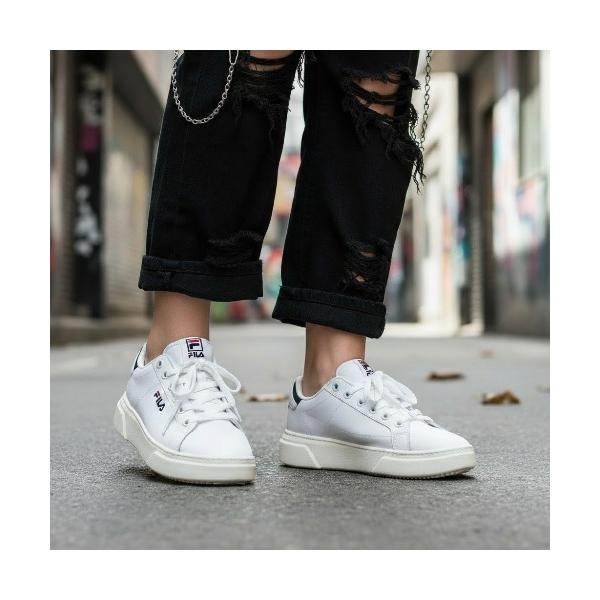 『セール実施中』ZOZO問い合わせ番号:90323252ショップ:FILA，フィラブランド:FILA，フィラ商品名:COURT PLUMPY FEATHERYカテゴリ:シューズ>スニーカーブランド品番:UFW24054素材:甲材: 合...