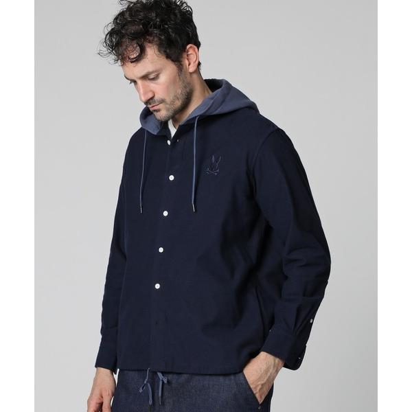 『セール実施中』ZOZO問い合わせ番号:90323817ショップ:Psycho Bunny，サイコバニーブランド:Psycho Bunny，サイコバニー商品名:フーディ ストレッチネル シャツカテゴリ:トップス>シャツ/ブラウスブラン...