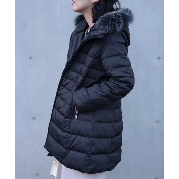 『タイムセール実施中』ZOZO問い合わせ番号:90354676ショップ:Bonjour Sagan，ボンジュールサガンブランド:＆HALF，アンドハーフ，Bonjour Sagan，ボンジュールサガン商品名:ミドル丈ファー付き２WAYダウン...