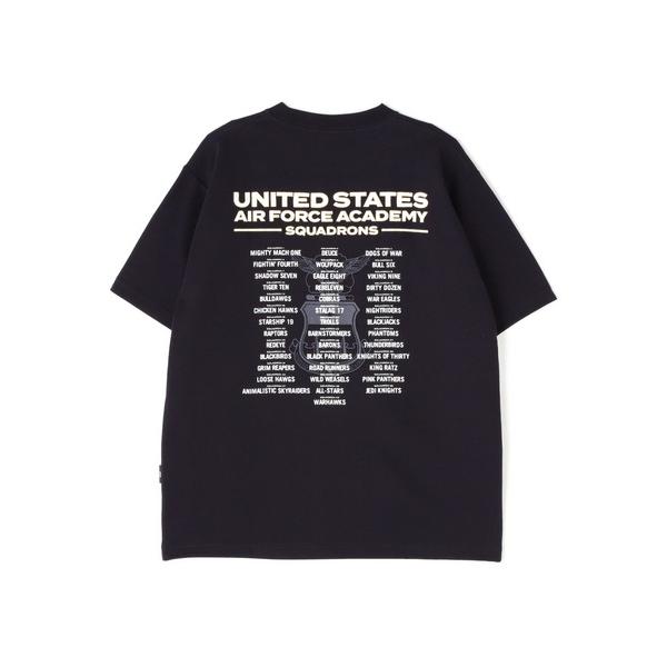 ZOZO問い合わせ番号:90355480ショップ:AVIREX，アヴィレックスブランド:AVIREX，アヴィレックス商品名:USAFA SQUADRONS EMBROIDERY T-SHIRT / 刺繍 半袖Tシャツ / AVIREX / ...