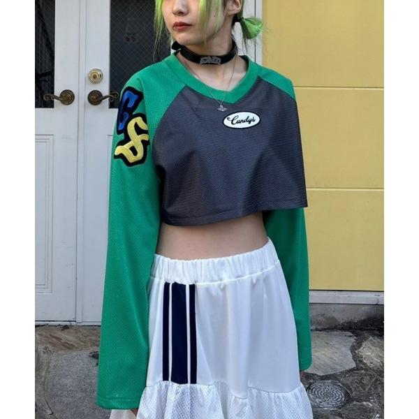 『セール実施中』ZOZO問い合わせ番号:90355677ショップ:Candy Stripper，キャンディストリッパーブランド:Candy Stripper，キャンディストリッパー商品名:CS MESH SHORT トップスカテゴリ:トップ...