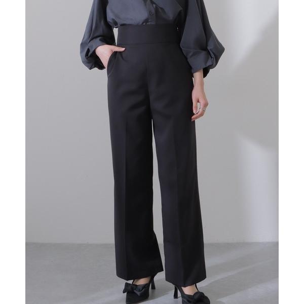 『タイムセール実施中』ZOZO問い合わせ番号:90356258ショップ:Lace Ladies，レースレディースブランド:Lace Ladies，レースレディース商品名:サイドファスナー ハイウエスト ワイド ストレート パンツカテゴリ:パ...