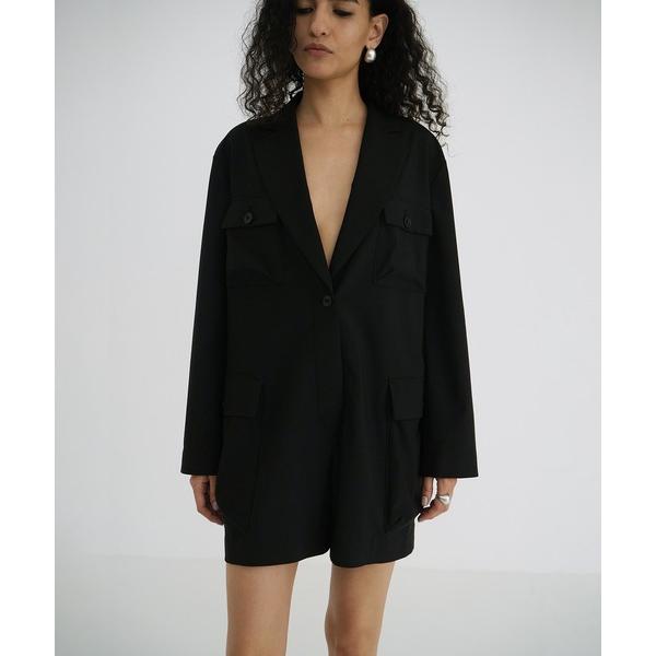 『タイムセール実施中』ZOZO問い合わせ番号:90357797ショップ:CLANE，クラネブランド:CLANE，クラネ商品名:MILITARY SHORT ALL IN ONEカテゴリ:オールインワン・サロペット>つなぎ/オールインワ...