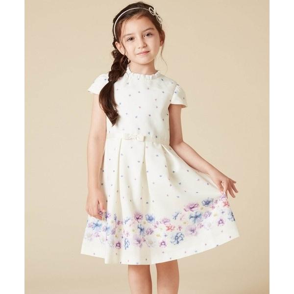 ZOZO問い合わせ番号:90388851ショップ:a.v.v，アー・ヴェ・ヴェブランド:a.v.v，アーヴェヴェ商品名:[100-130]【結婚式/セレモニー/オケージョン】フラワープリントワンピースカテゴリ:ワンピース/ドレス>ワン...