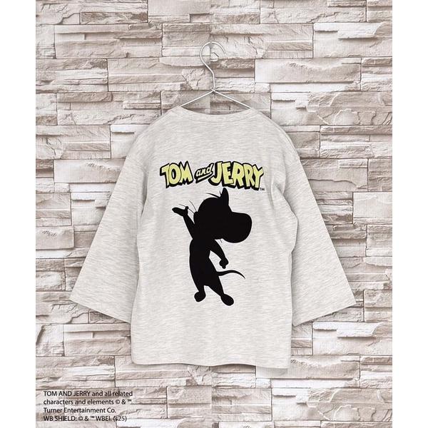 『タイムセール実施中』ZOZO問い合わせ番号:90390700ショップ:Auntie Rosa，アンティローザブランド:TOM&amp;JERRY，トムアンドジェリー商品名:キッズ トムジェリ BIGロンT TOM＆JERRYカテゴリ:トッ...