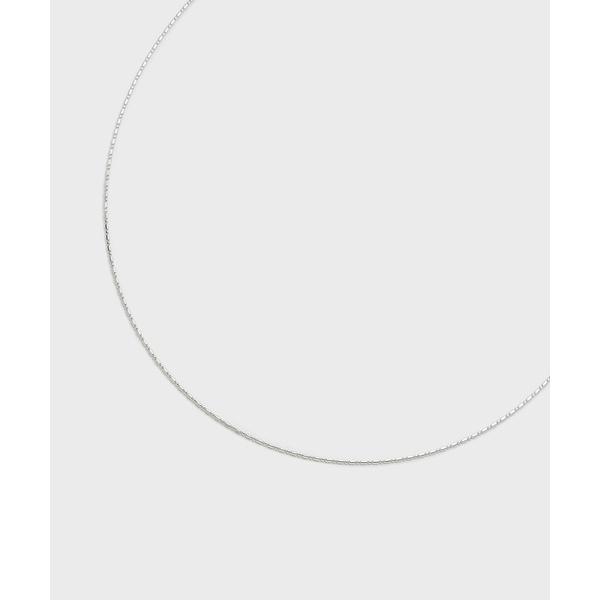 ZOZO問い合わせ番号:90392025ショップ:NOJESS，ノジェスブランド:NOJESS，ノジェス商品名:シルバーネックレスカテゴリ:アクセサリー>ネックレスブランド品番:30251115002素材:SV（ロジウムメッキ）カラー...