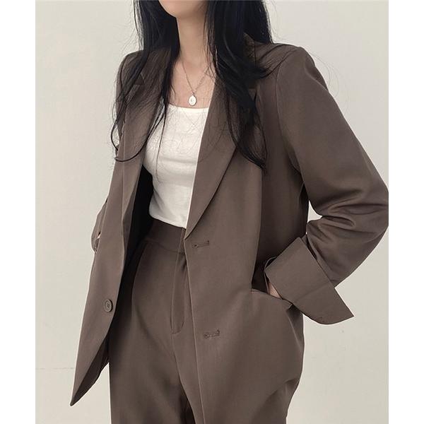 『タイムセール実施中』ZOZO問い合わせ番号:90392267ショップ:Auntie Rosa，アンティローザブランド:Kuroba，クロバ商品名:2点セットアップ オーバーサイズジャケット＆セミワイドパンツカテゴリ:ジャケット/アウター&...