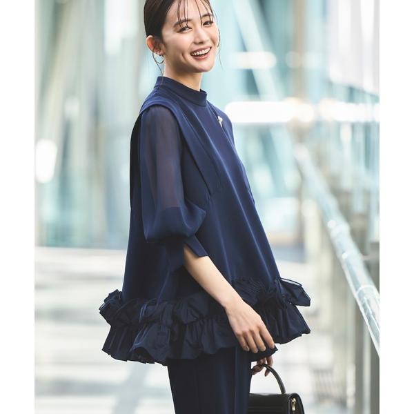 ZOZO問い合わせ番号:90423361ショップ:RUIRUE BOUTIQUE，ルイルエブティックブランド:RUIRUE BOUTIQUE，ルイルエブティック商品名:オケージョンドレス 結婚式 ｜ ストレッチ ｜ ヘムフリル シアースリー...