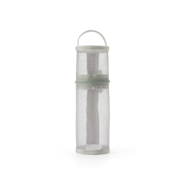 ZOZO問い合わせ番号:90423870ショップ:無印良品，ムジルシリョウヒンブランド:無印良品，ムジルシリョウヒン商品名:ナイロンメッシュ縦でも横でも使えるペンケース　約直径６５×高さ２０７ｍｍカテゴリ:雑貨/ホビー>ステーショナリ...