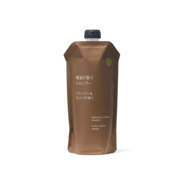 ※このアイテムは返品・交換対象外商品です。コスメ商品ZOZO問い合わせ番号:90423879ショップ:無印良品，ムジルシリョウヒンブランド:無印良品，ムジルシリョウヒン商品名:精油の香り　シャンプー　イランイラン＆オレンジの香り（詰替用）　...