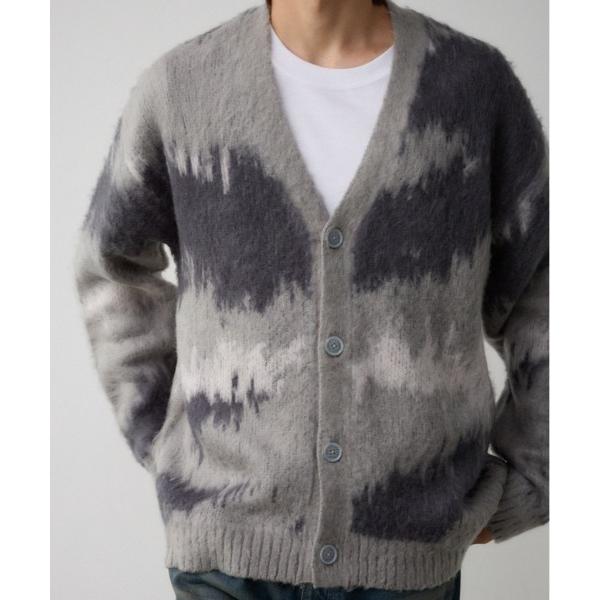 『セール実施中』ZOZO問い合わせ番号:90424001ショップ:AZUL BY MOUSSY，アズールバイマウジーブランド:AZUL BY MOUSSY，アズールバイマウジー商品名:総柄モヘアライクカーディガンカテゴリ:トップス>カ...