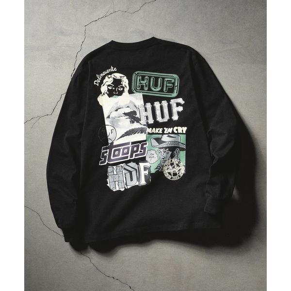 ZOZO問い合わせ番号:90424111ショップ:HUF，ハフブランド:HUF，ハフ商品名:MASHUP LS TEEカテゴリ:トップス>Tシャツ/カットソーブランド品番:25S_TS80224素材:コットン100%カラー:ホワイト，...