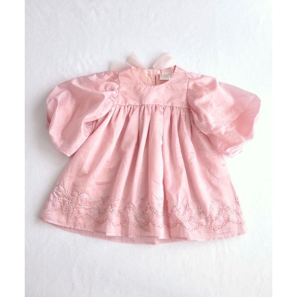 『セール実施中』ZOZO問い合わせ番号:90424828ショップ:Si・Shu・Non，シ・シュ・ノンブランド:coto cotte，コトコト，Si・Shu・Non，シシュノン商品名:裾刺繍 シアーパフ ワンピカテゴリ:ワンピース/ドレス&...