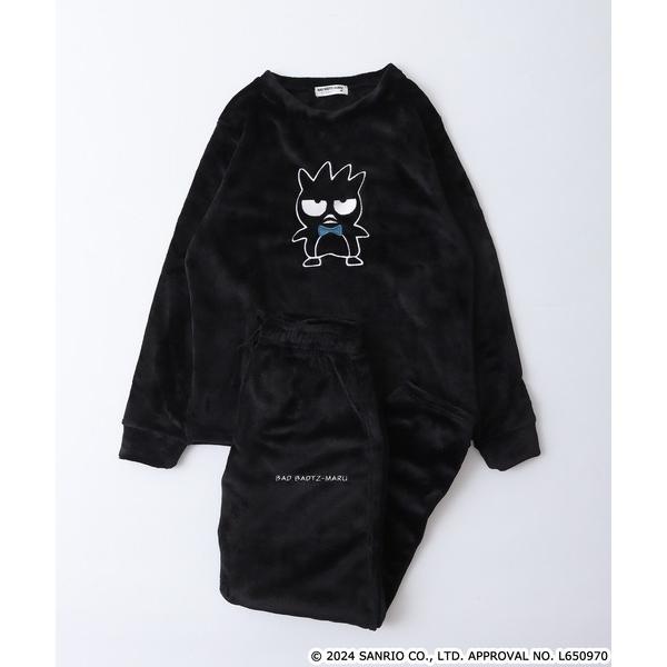 ZOZO問い合わせ番号:90425026ショップ:FUNALIVE，ファンアライブブランド:sanrio，サンリオ，FUNALIVE，ファンアライブ商品名:サンリオキャラクターズ ボアフリース刺繍上下セットカテゴリ:ルームウェア>ルー...