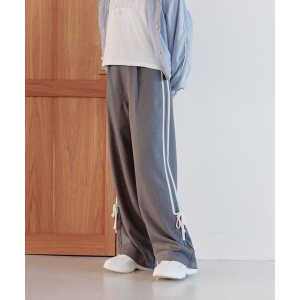 『タイムセール実施中』ZOZO問い合わせ番号:90425120ショップ:GLOBAL WORK，グローバルワークブランド:GLOBAL WORK，グローバルワーク商品名:イージーケアリボンラインパンツ/286178カテゴリ:パンツ>そ...