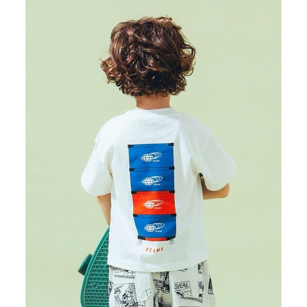 ZOZO問い合わせ番号:90455883ショップ:BEAMS WOMEN，ビームスウィメンブランド:こども ビームス，コドモビームス商品名:BEAMS コンテナボックス Tシャツ 2025（90〜130cm）カテゴリ:トップス>Tシャ...