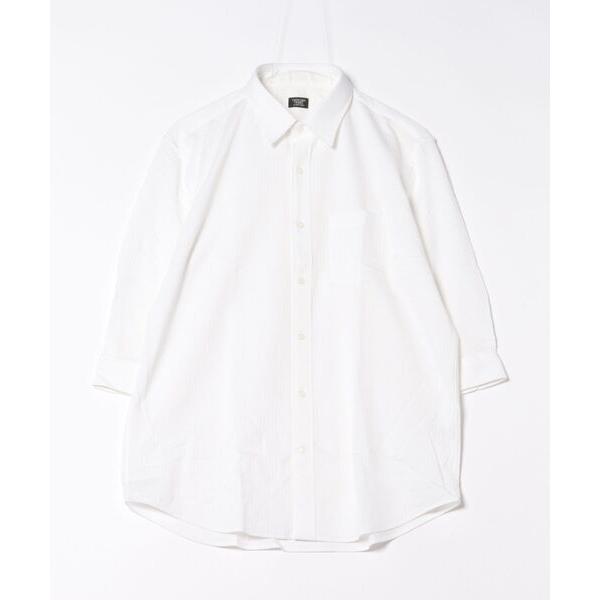 『セール実施中』ZOZO問い合わせ番号:90518288ショップ:MEN'S BIGI，メンズビギブランド:CROWDED CLOSET，クラウデッドクローゼット商品名:HIGH COOL ニットサッカー七分袖シャツカテゴリ:トップス&gt...