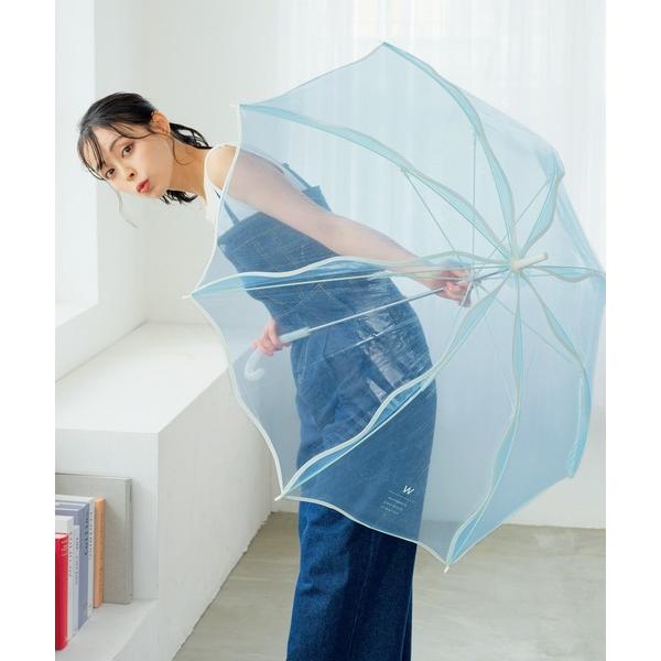 ZOZO問い合わせ番号:90518637ショップ:Wpc./KiU，ダブリュピーシーキウブランド:Wpc.，ダブリュピーシー商品名:［ビニール傘］ウェービーアンブレラ Wpc. 雨傘 長傘カテゴリ:ファッション雑貨>長傘ブランド品番:...