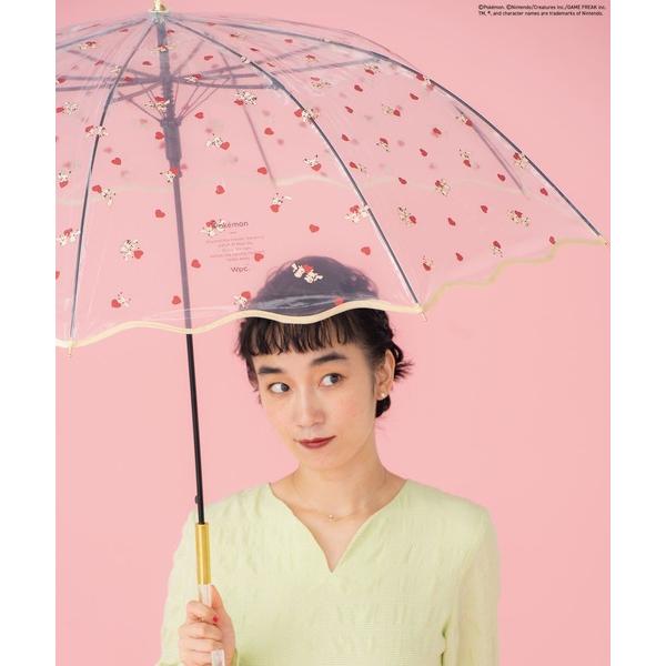 ZOZO問い合わせ番号:90518644ショップ:Wpc./KiU，ダブリュピーシーキウブランド:Wpc.，ダブリュピーシー商品名:ポケモン ビニール傘 いっしょにいると しあわせ 雨傘 長傘 Wpc.カテゴリ:ファッション雑貨>長傘...