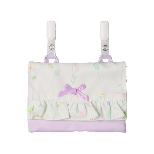 ZOZO問い合わせ番号:90550323ショップ:こどもの森e-shop，コドモノモリイーショップブランド:Kids Foret，キッズフォーレ商品名:お花・うさぎ総柄移動ポケットカテゴリ:財布/小物>ポーチブランド品番:B25628...