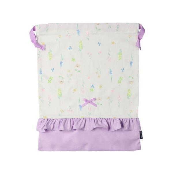 『タイムセール実施中』ZOZO問い合わせ番号:90550327ショップ:こどもの森e-shop，コドモノモリイーショップブランド:Kids Foret，キッズフォーレ商品名:お花・うさぎ総柄巾着袋【L】カテゴリ:財布/小物>ポーチブラ...