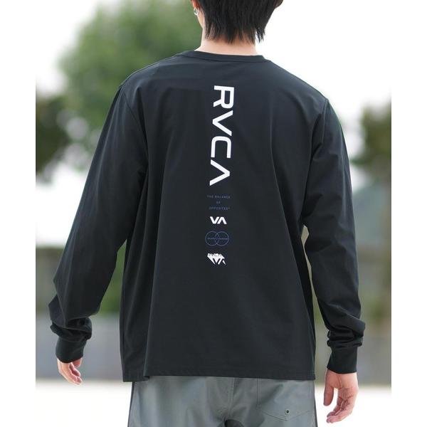 ZOZO問い合わせ番号:90551273ショップ:ムラサキスポーツ，ムラサキスポーツブランド:RVCA，ルーカ，ムラサキスポーツ，ムラサキスポーツ商品名:RVCA/ルーカ 長袖Tシャツ 水陸両用/ユーティリティー UVケアラッシュガード B...