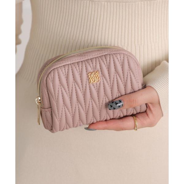 『タイムセール実施中』ZOZO問い合わせ番号:90551311ショップ:ALTROSE，アルトローズブランド:ALTROSE，アルトローズ商品名:ポーチ メイクポーチ 化粧ポーチ キルト ロージアカテゴリ:財布/小物&gt;ポーチブランド品...