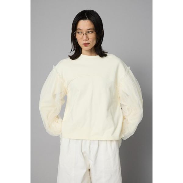 『セール実施中』ZOZO問い合わせ番号:90551507ショップ:HeRIN.CYE，ヘリンドットサイブランド:HeRIN.CYE，ヘリンドットサイ商品名:Tulle layer tops　　チュールレイヤートップスカテゴリ:トップス&gt...