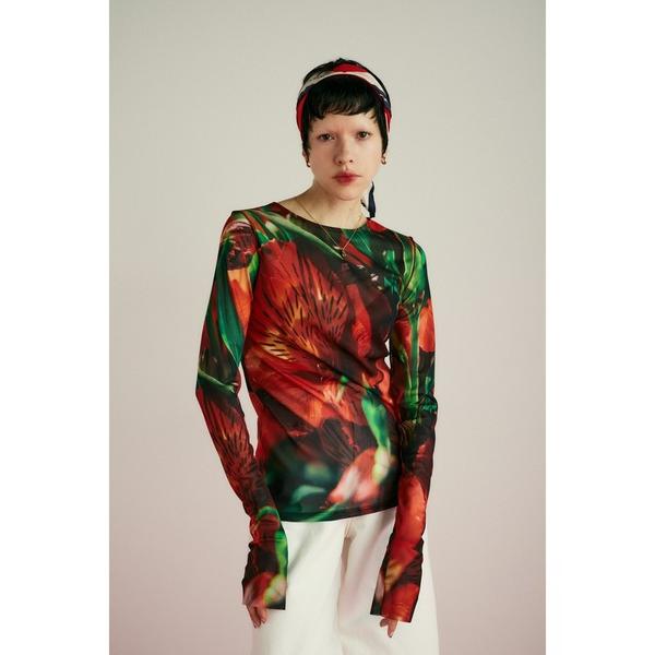 『セール実施中』ZOZO問い合わせ番号:90579970ショップ:HeRIN.CYE，ヘリンドットサイブランド:HeRIN.CYE，ヘリンドットサイ商品名:Flower pattern mesh innner   フラワーパターンメッシュイ...